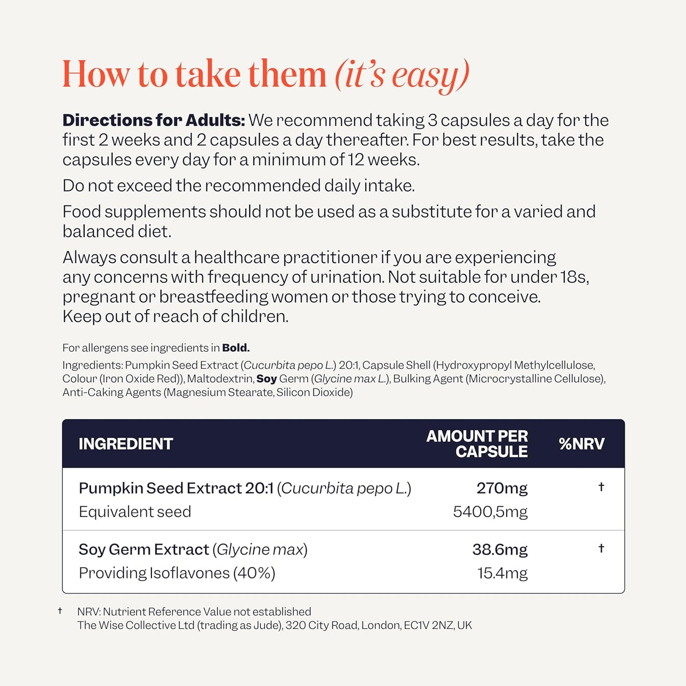 Jude Bladder Control Tablets – Reduce Urgency & Night-Time Bathroom Tr ...